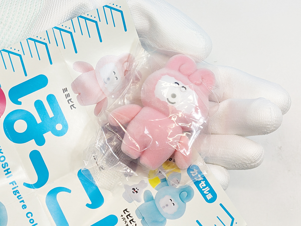 ミミピピ 【ぽっこし フィギュアコレクション Vol.2 ケンエレファント POKKOSHI Figure Collection グッズ フィギュア むにゅ ガチャガチャ カプセルトイ】の実物 ...