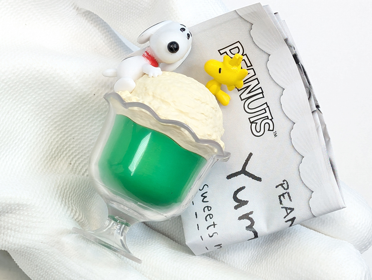 PEANUTS Yummy！スイーツマスコット タカラトミーアーツ 【全4種フルコンプセット】 ピーナッツ スヌーピー グッズ フィギュア ...