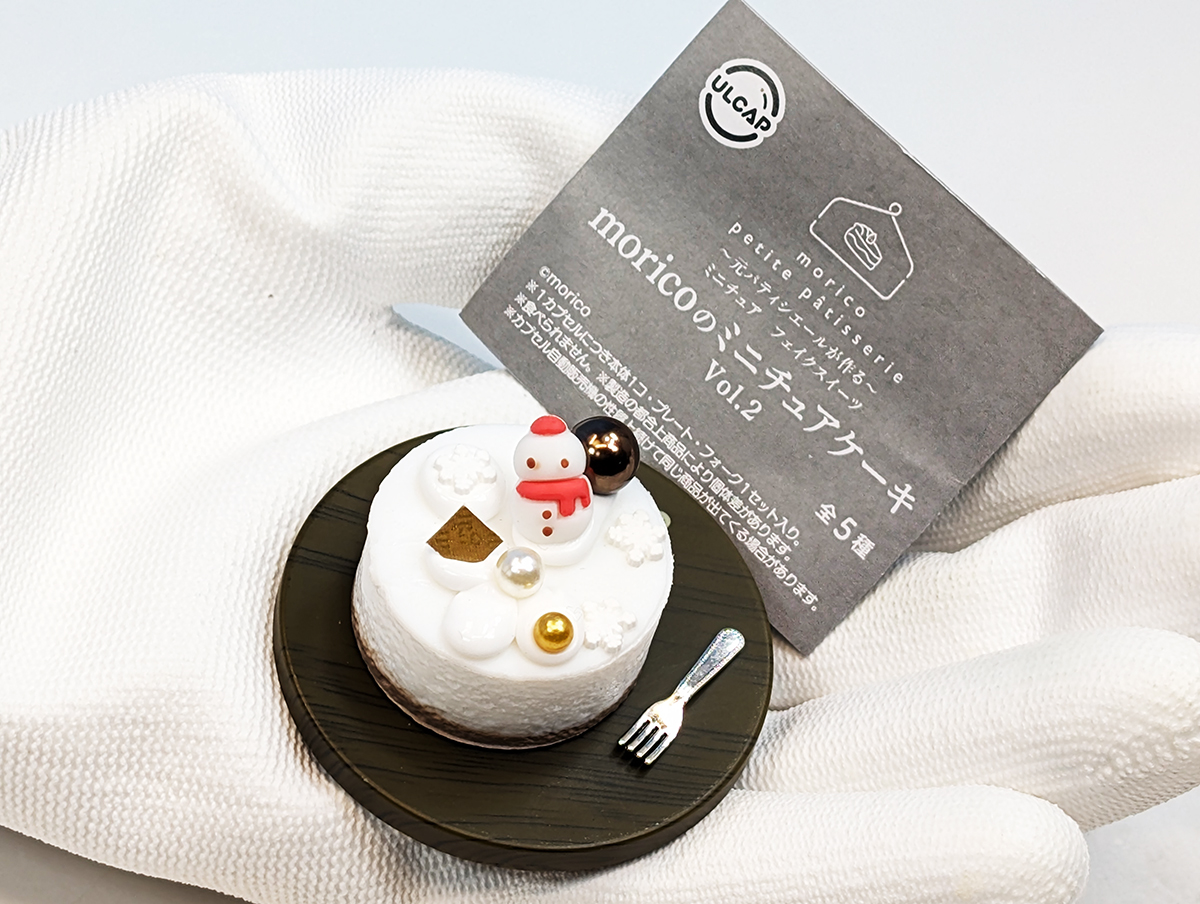 moricoのミニチュアケーキ Vol.2 ウルトラニュープランニング 【全5種フルコンプセット】 petite patisserie 木皿風プレート スイーツ グッズ フィギュア ...